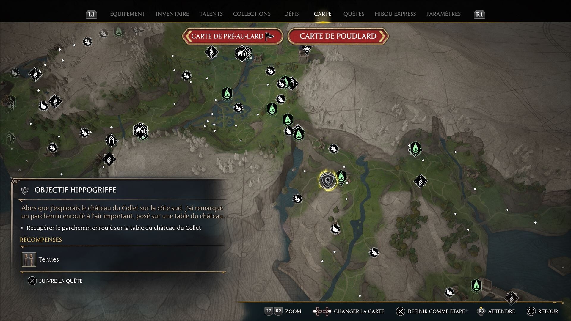 O Hipogrifo Marca o Local Hogwarts Legacy: Como completar a quest no ...