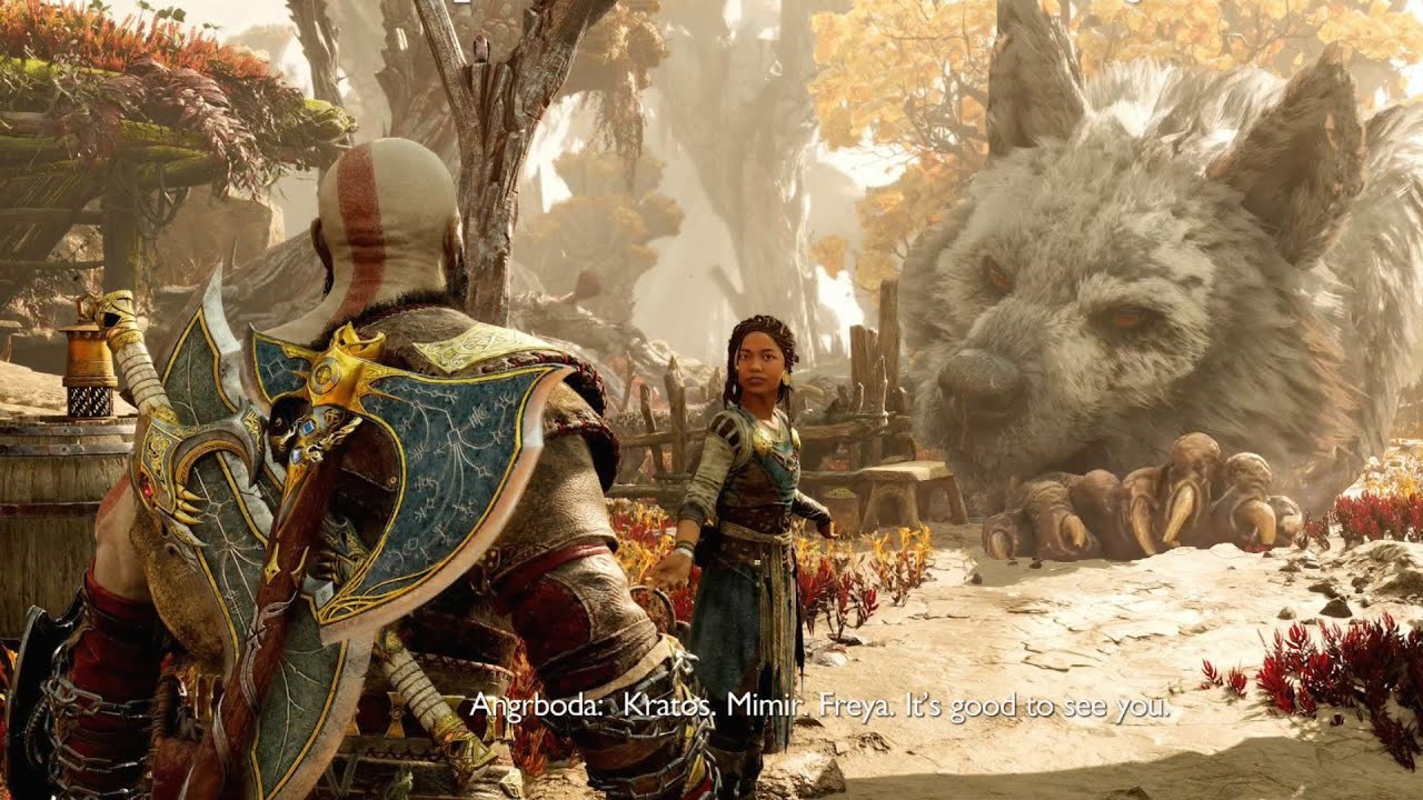 God of War Ragnarok: Como visitar Angrboda e Fenrir em Jotunhein depois ...