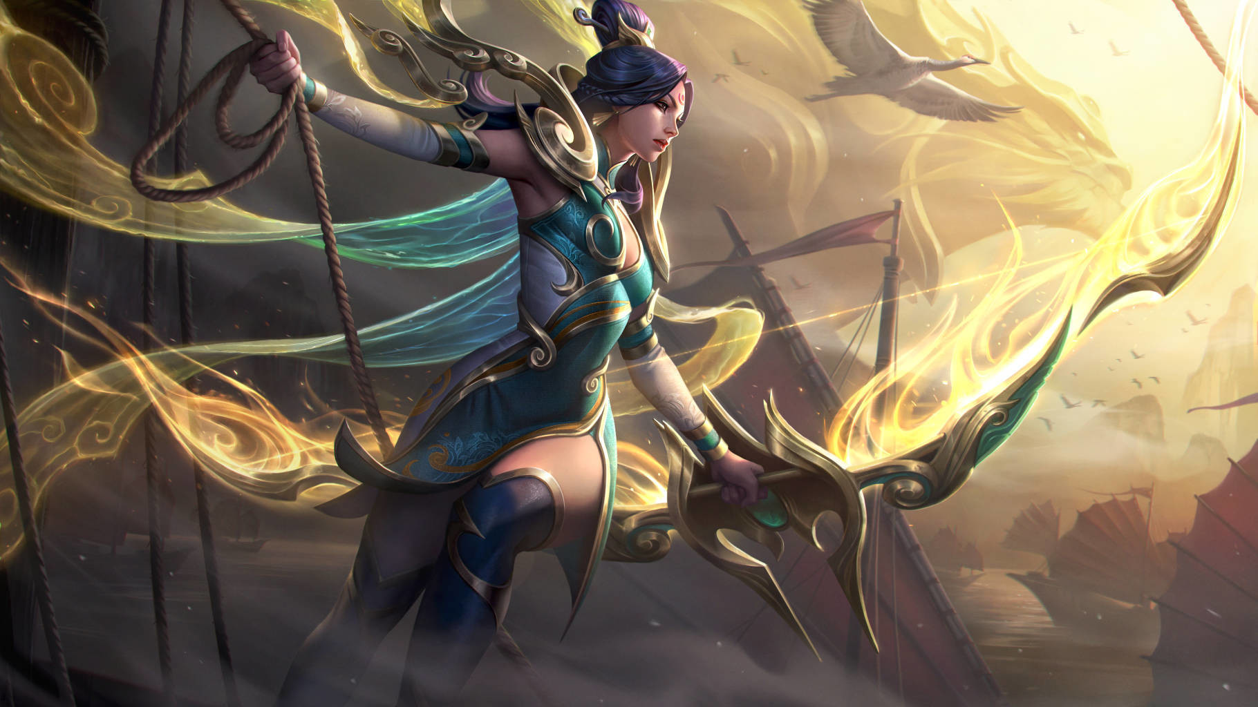 LoL: Novas skins do Ano Novo Lunar são reveladas para Ashe, Garen ...