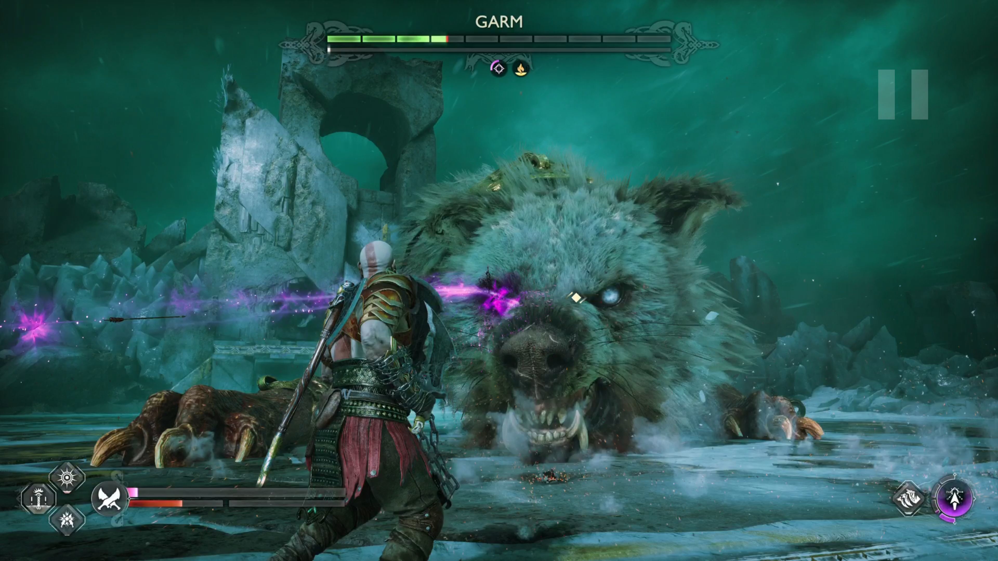 Garm God of War Ragnarok: Como derrotar o chefe cão em Helheim? - Millenium