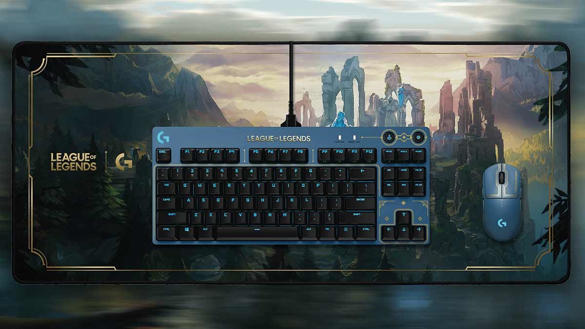 Logitech lança linha de periféricos de LoL com mouse, teclado, headset ...