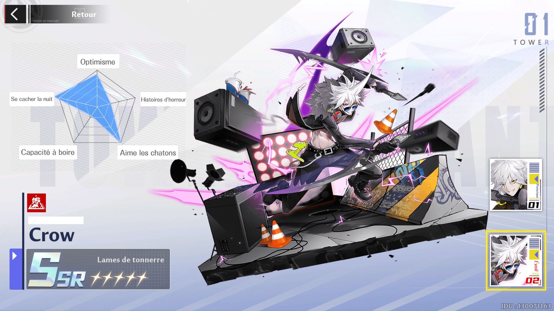 Crow Tower of Fantasy: Arma Adagas Trovejantes, build, matrizes... como ...