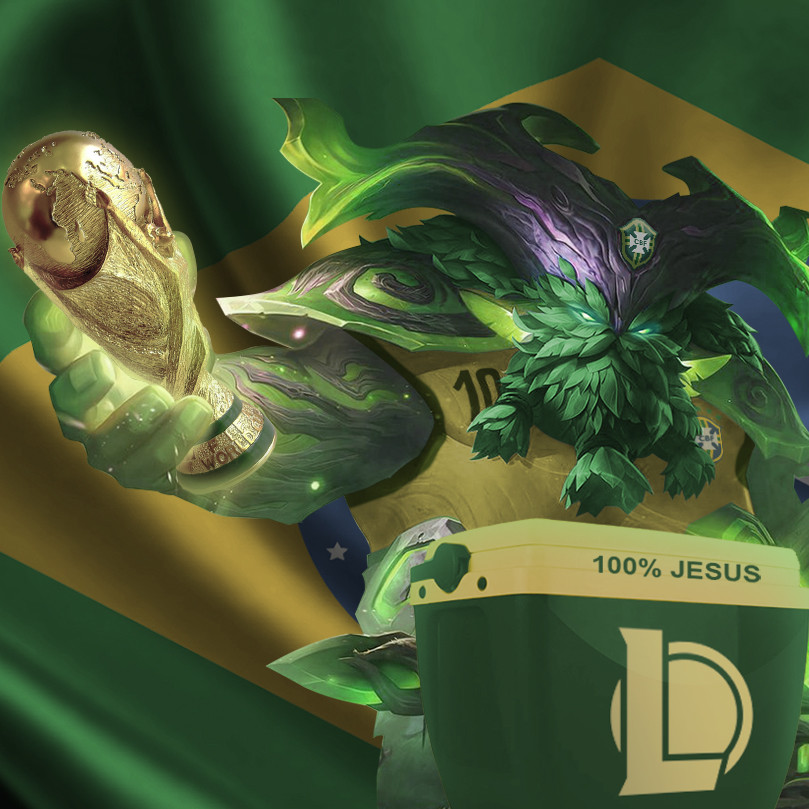 Designer edita skins de campeões do LoL com temática brasileira para a ...