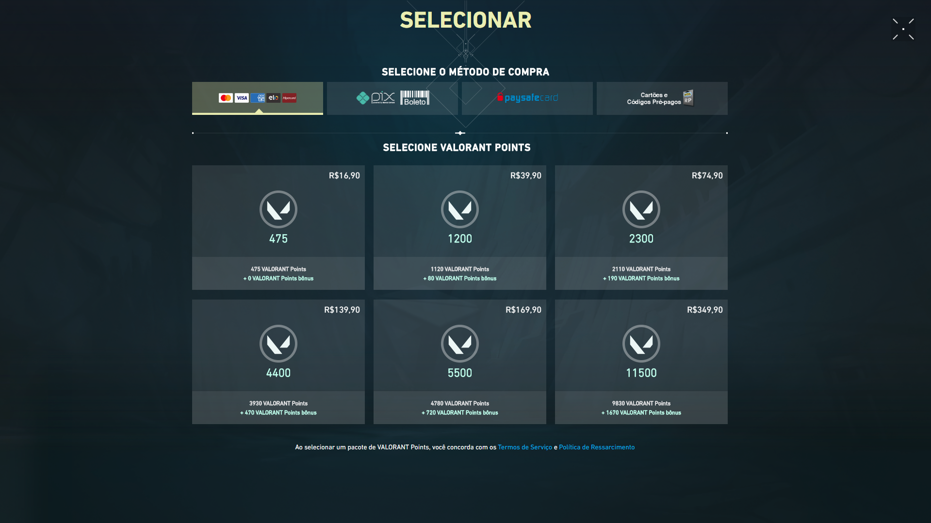 Como comprar VALORANT Points? Veja métodos de pagamento e quais são os ...