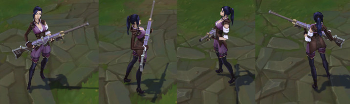 LoL: Como ficou o rework de Caitlyn in-game; veja todas as skins ...