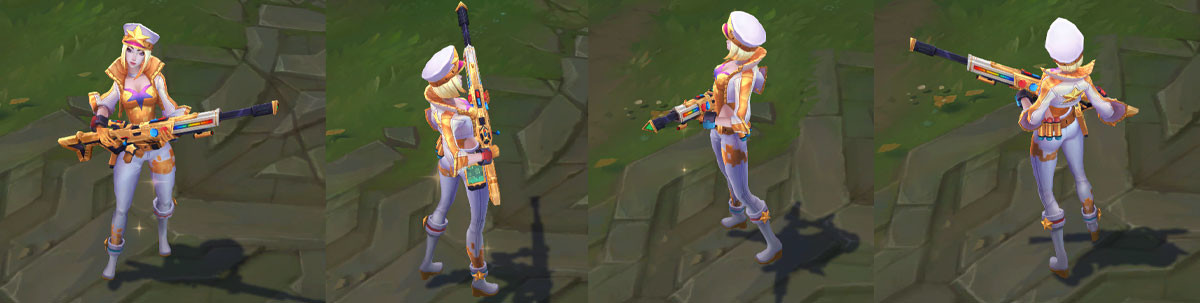 LoL: Como ficou o rework de Caitlyn in-game; veja todas as skins ...
