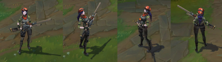 LoL: Como ficou o rework de Caitlyn in-game; veja todas as skins ...