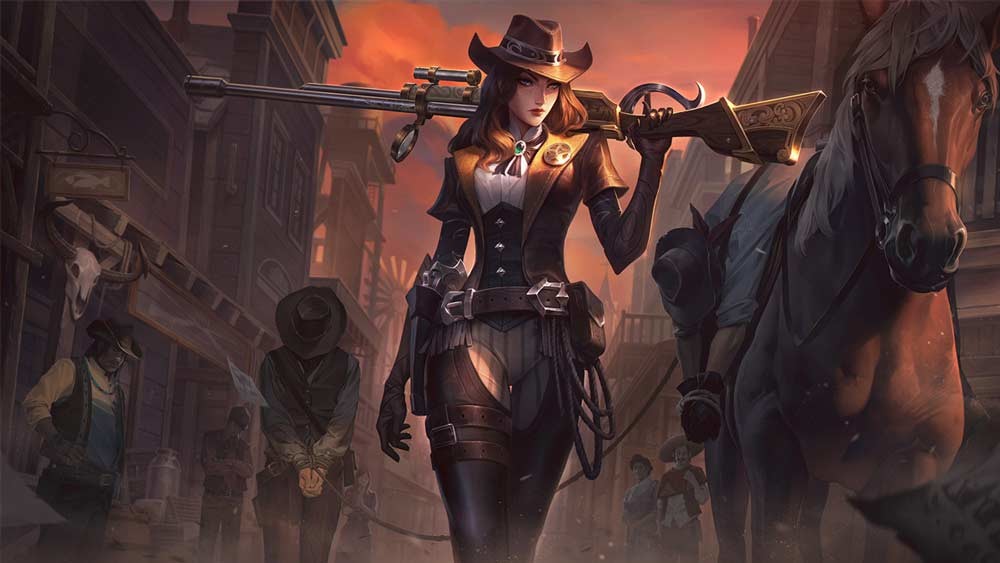 LoL: Como ficou o rework de Caitlyn in-game; veja todas as skins ...