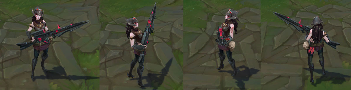 LoL: Como ficou o rework de Caitlyn in-game; veja todas as skins ...