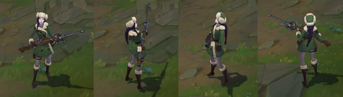 LoL: Como ficou o rework de Caitlyn in-game; veja todas as skins ...