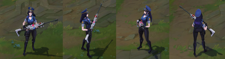 LoL: Como ficou o rework de Caitlyn in-game; veja todas as skins ...