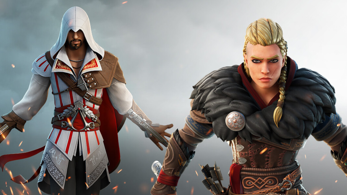 Fortnite recebe skins de Ezio e Eivor de Assassin´s Creed - Millenium