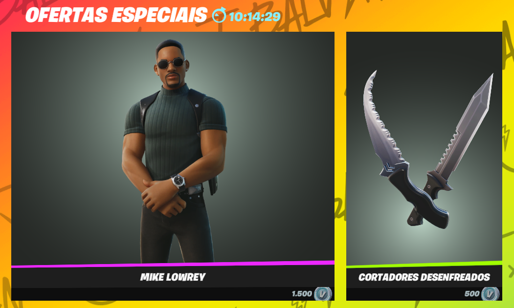 Fortnite recebe skin de Mike Lowrey, Will Smith em Bad Boys - Millenium