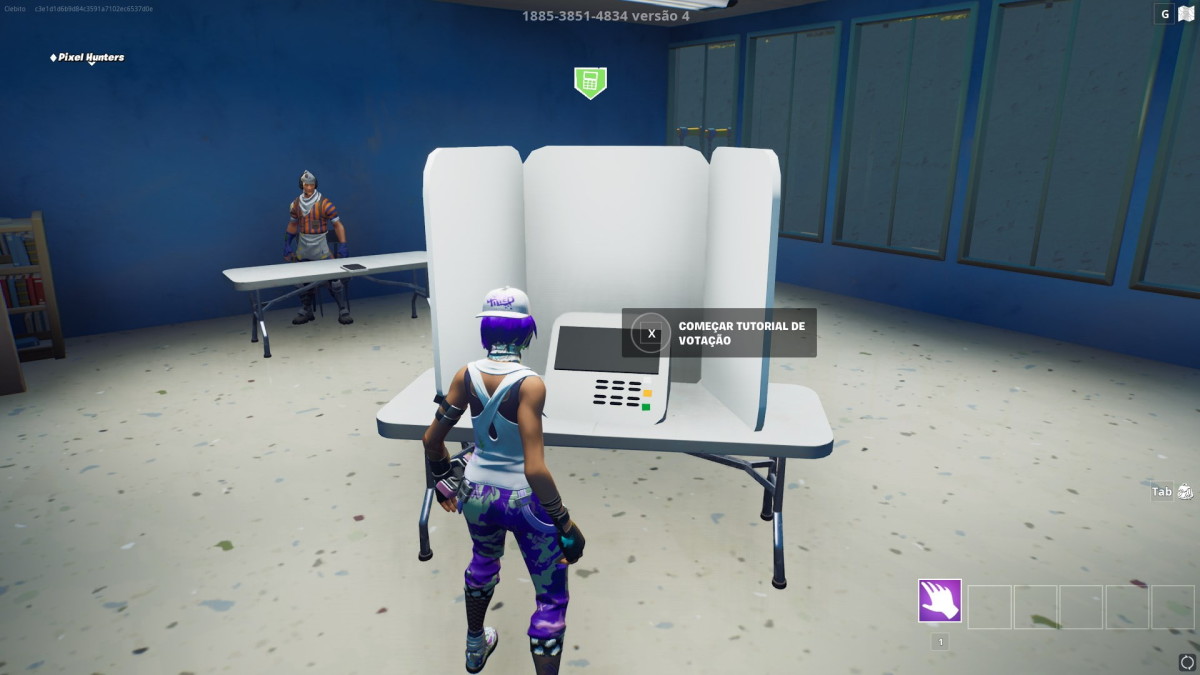 Mapa de Fortnite feito por brasileiros ensina a votar nas eleições de ...