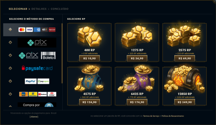 LoL: Como comprar RP parcelado? Métodos incluem gift cards e cartão de ...