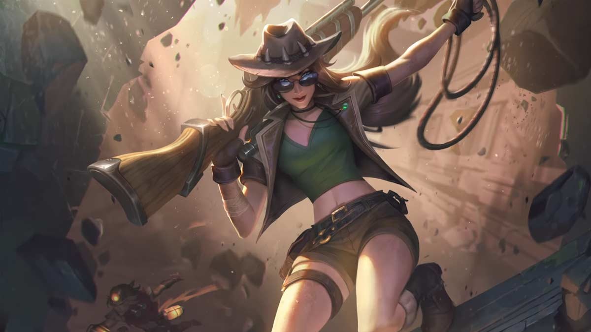 LoL: Riot revela novas splash arts de skins de Caitlyn após rework visual - Millenium