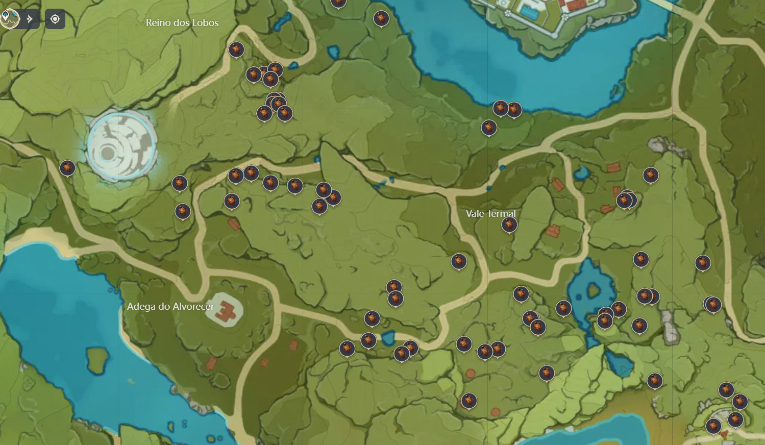 Genshin Impact: Onde encontrar pinhas no mapa? - Millenium