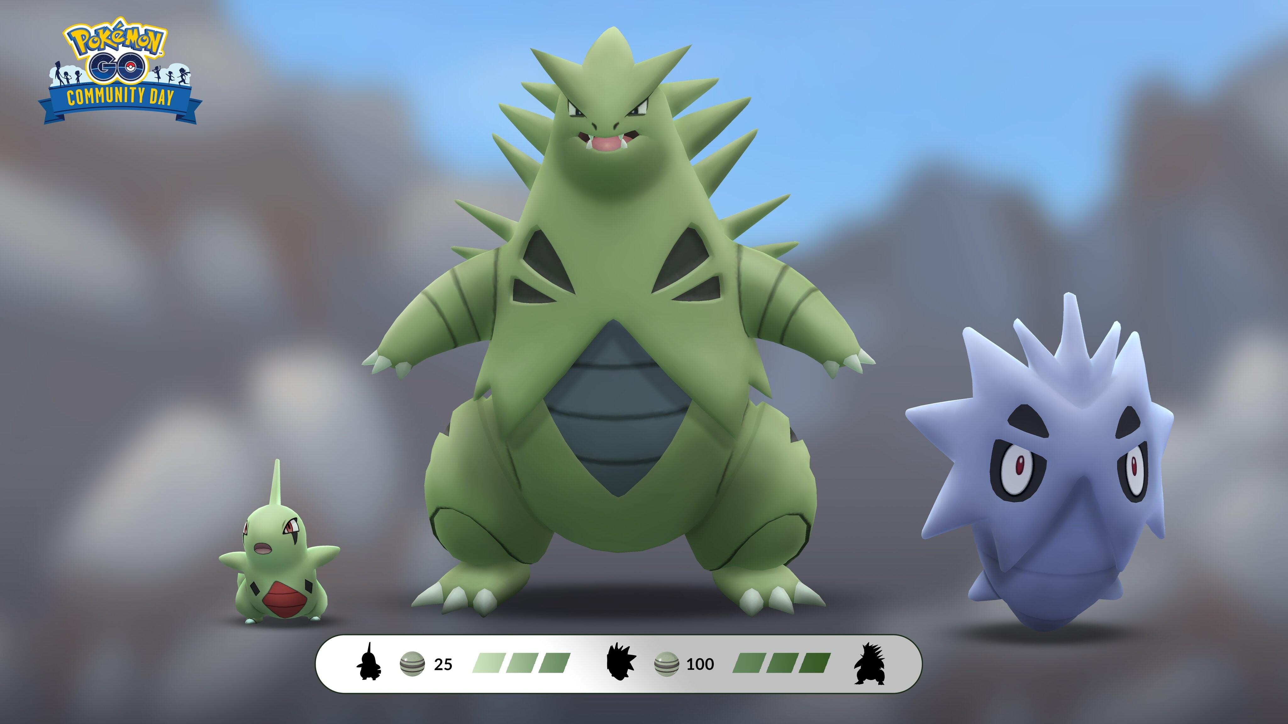 Larvitar Pokémon GO: Shiny, evoluções e tudo sobre o Dia Comunitário ...