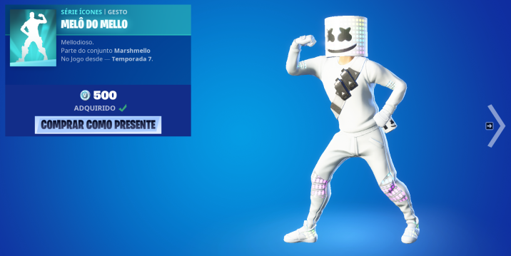 Fortnite: Skin de DJ Marshmello volta à Loja de Itens - Millenium