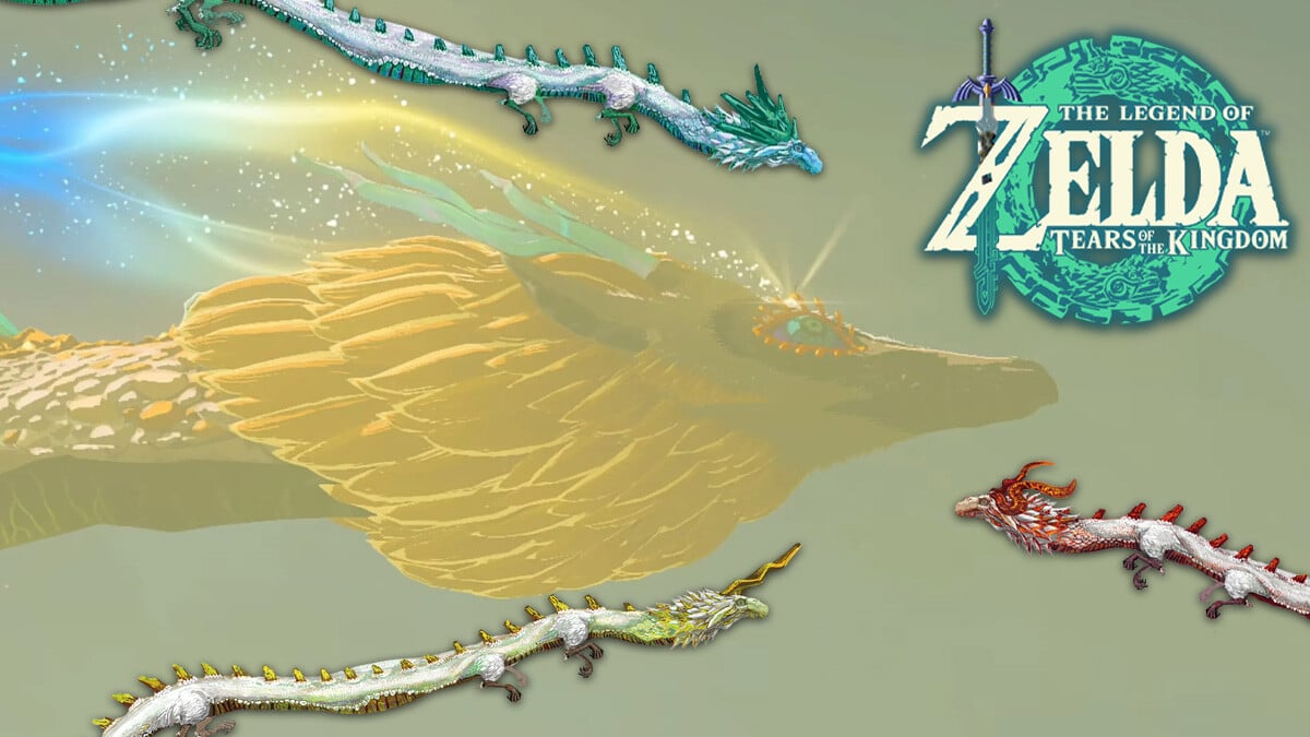 Zelda Tears of the Kingdom: Saiba onde encontrar cada dragão em Hyrule ...