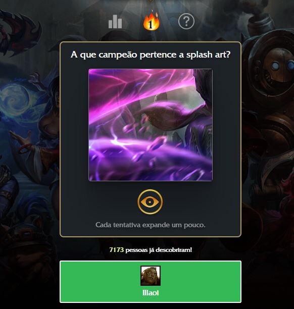 Solução LoLdle 15 de junho: "Você deve seguir." - Millenium
