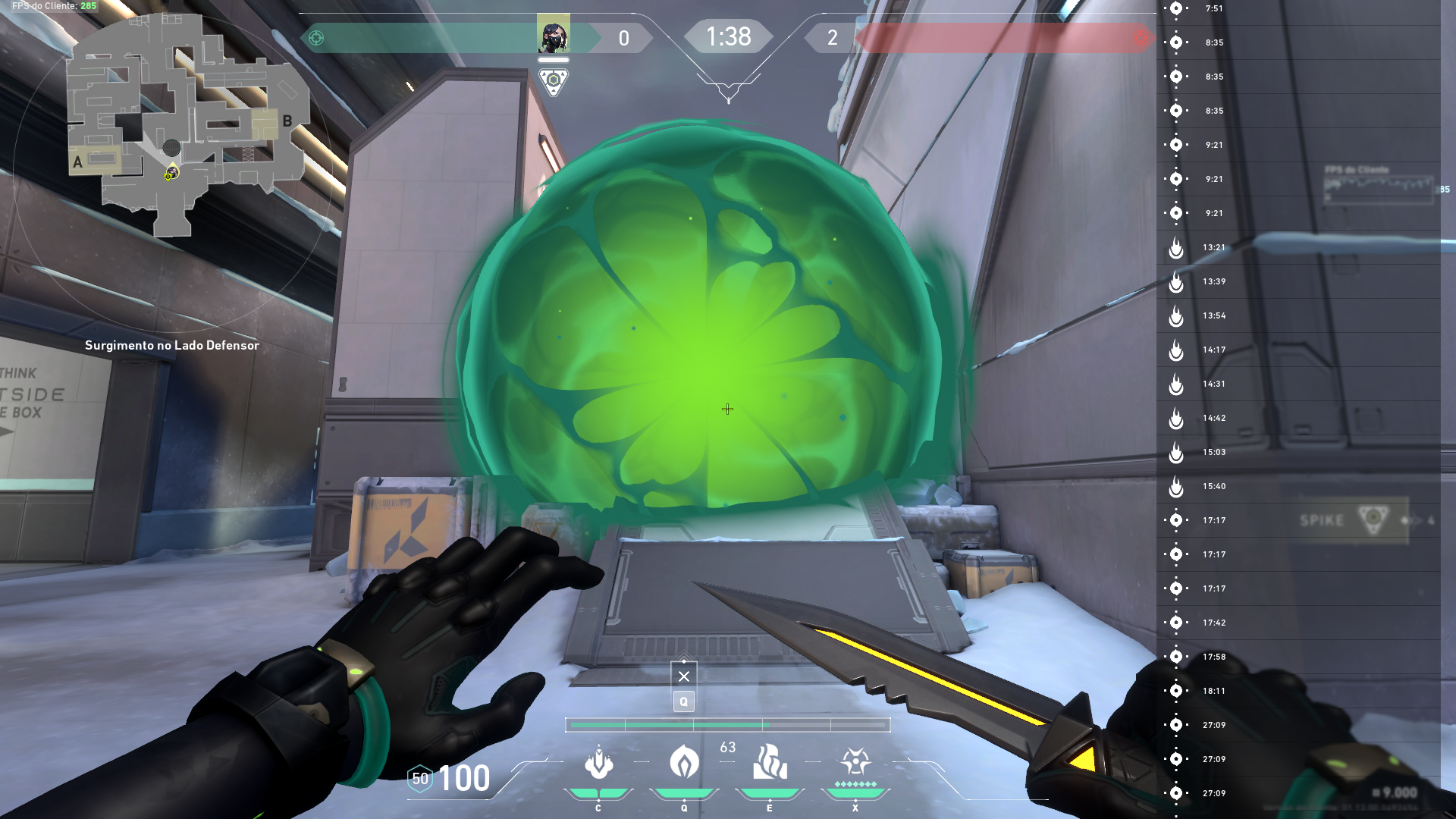 Valorant: Como jogar com os agentes de smoke em Icebox - Millenium