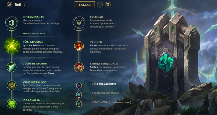 Rell: Runas, builds e guia da campeã do LoL para jogar como suporte ...