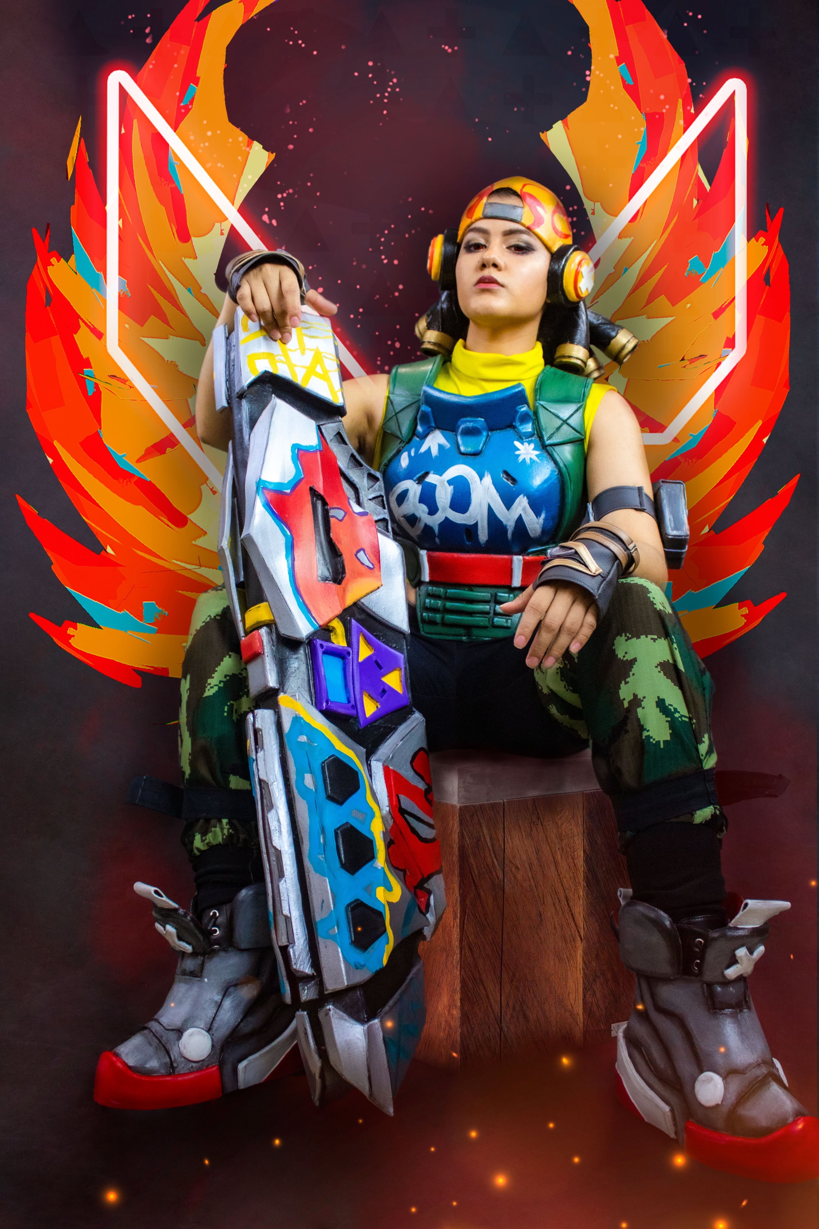 Valorant: Cosplay de Raze está pronta para disparar um Bumba a qualquer ...