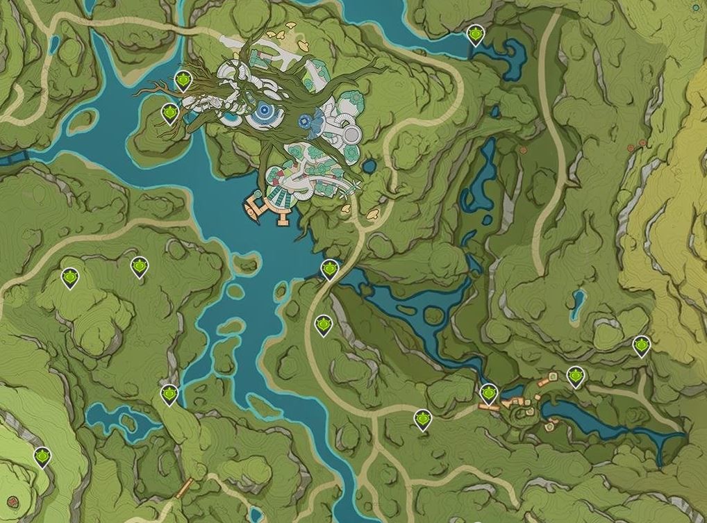 Dendroculus Genshin Impact: Onde encontrar todos em Sumeru? - Millenium