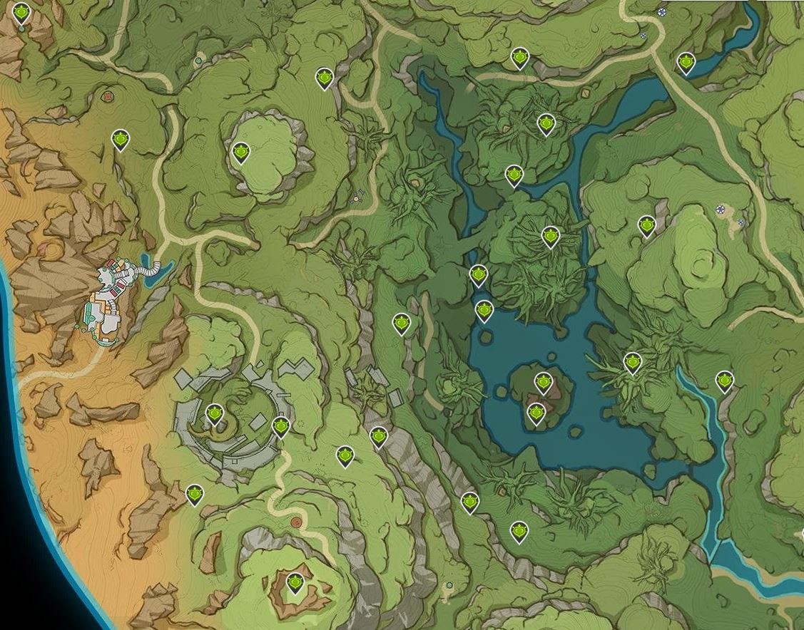 Dendroculus Genshin Impact: Onde encontrar todos em Sumeru? - Millenium