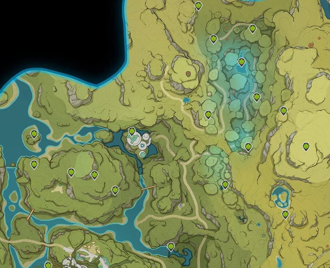 Dendroculus Genshin Impact: Onde encontrar todos em Sumeru? - Millenium