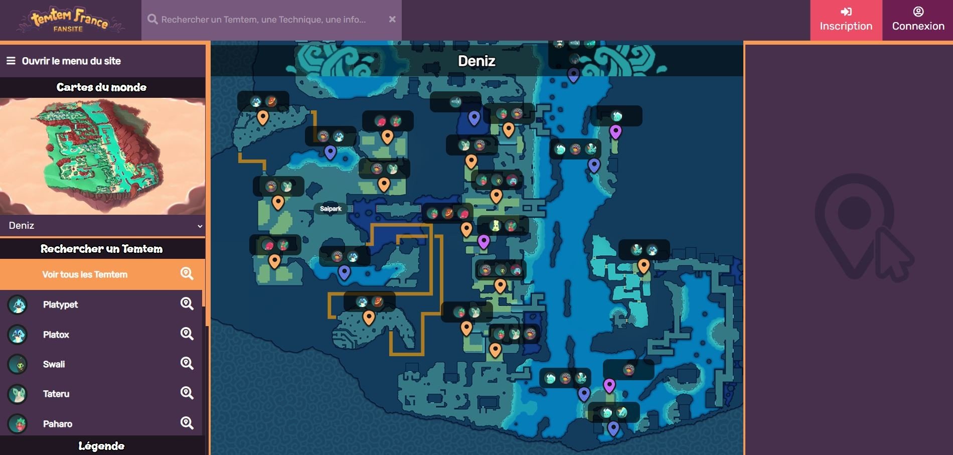 Mapa interativo de Temtem: qual usar e como localizar os Temtem ...