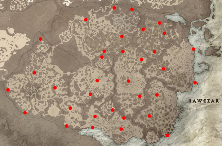 Altares de Lilith Diablo 4: Onde encontrar todas e quais são os bônus ...