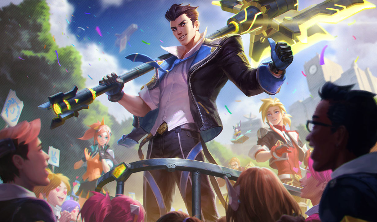 Jayce - Skins - Todos os campeões de LoL: habilidades, skins, história ...