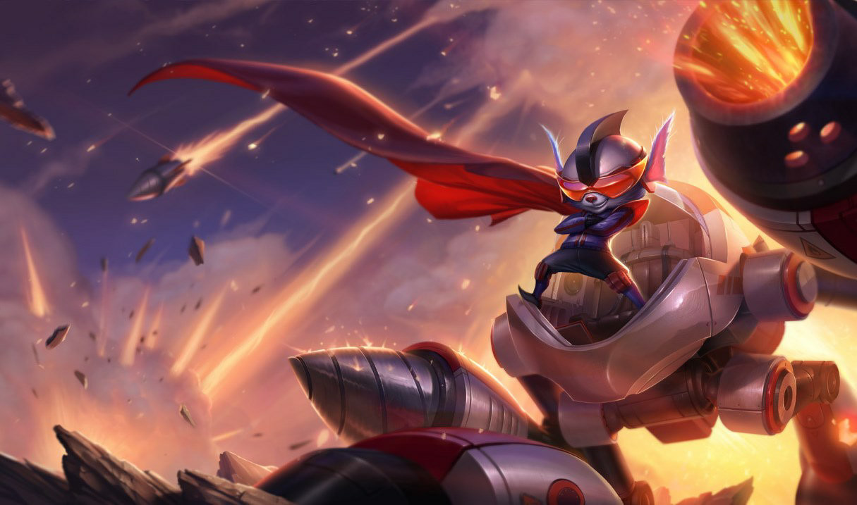 Rumble - Skins - Todos os campeões de LoL: habilidades, skins, história ...